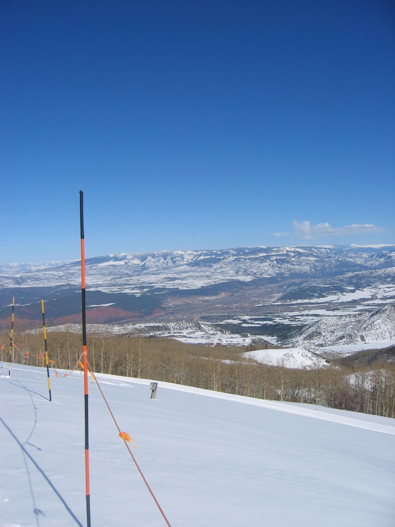Looking toward Carbondale, CO from the top of Sunlight. – Wild West ...
