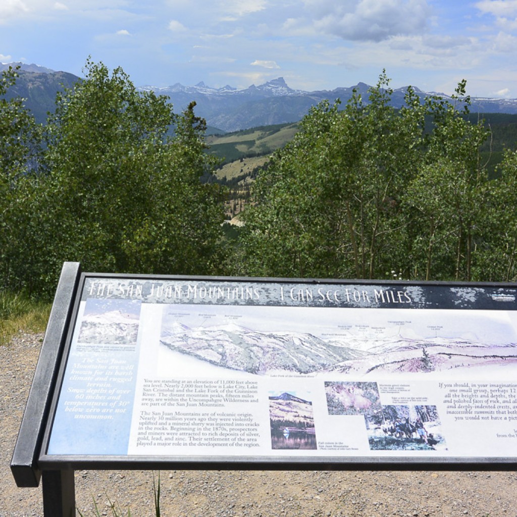 View from the Windy Point overlook on Slumgullion Pass – Wild West ...