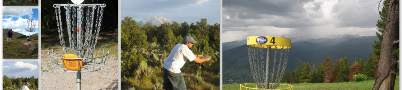 Disc Golf – New Castle Colorado – Wild West River Rider